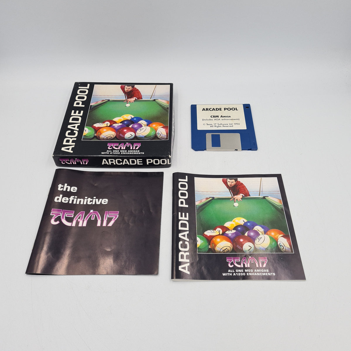 ARCADE POOL AMIGA | CRAZY THUMBS