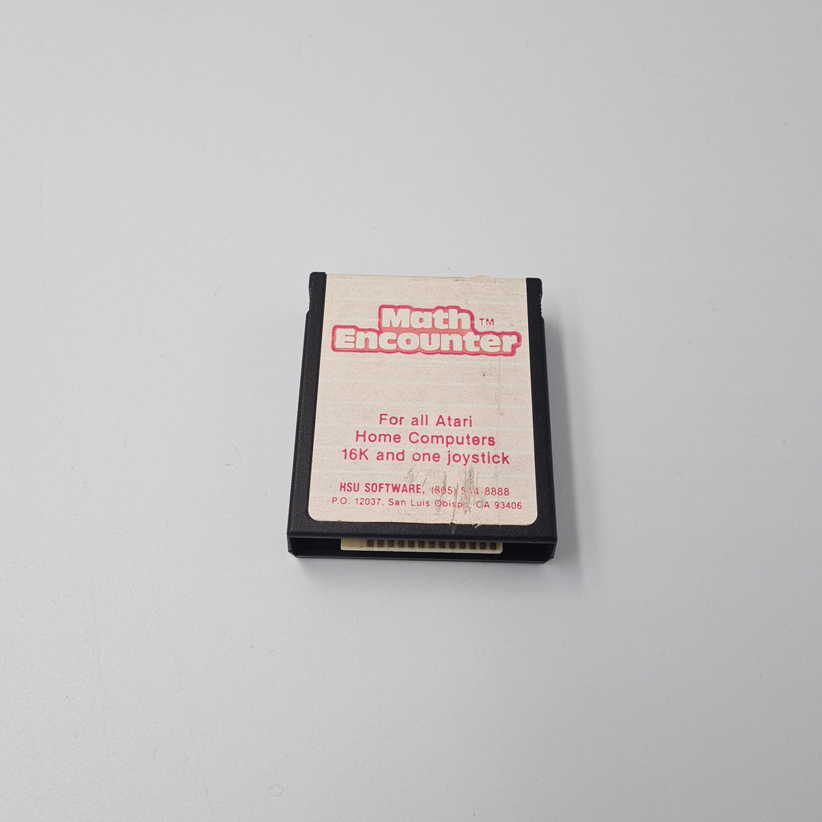 MATH ENCOUNTER ATARI 800/XL/XE | CRAZY THUMBS