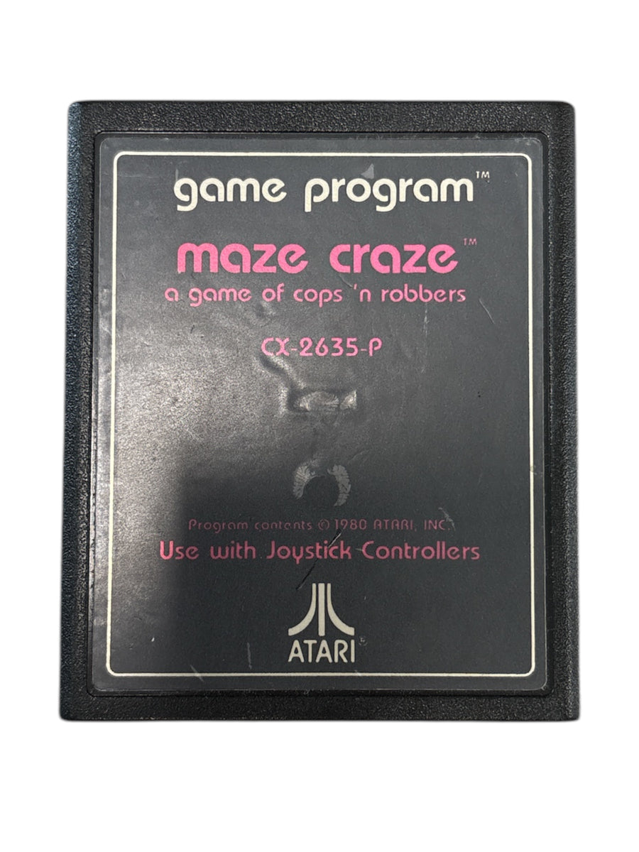 MAZE CRAZE ATARI 2600 | CRAZY THUMBS