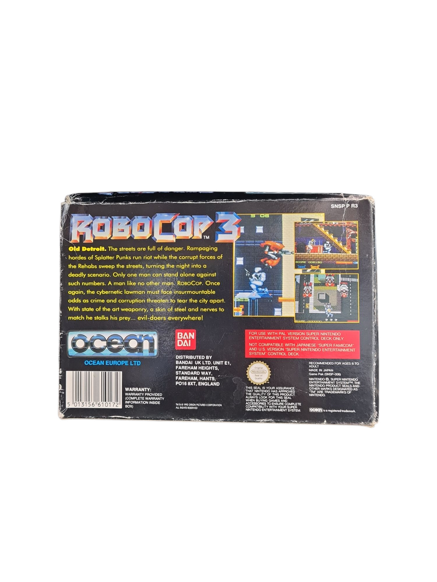 ROBOCOP 3 SNES | CRAZY THUMBS