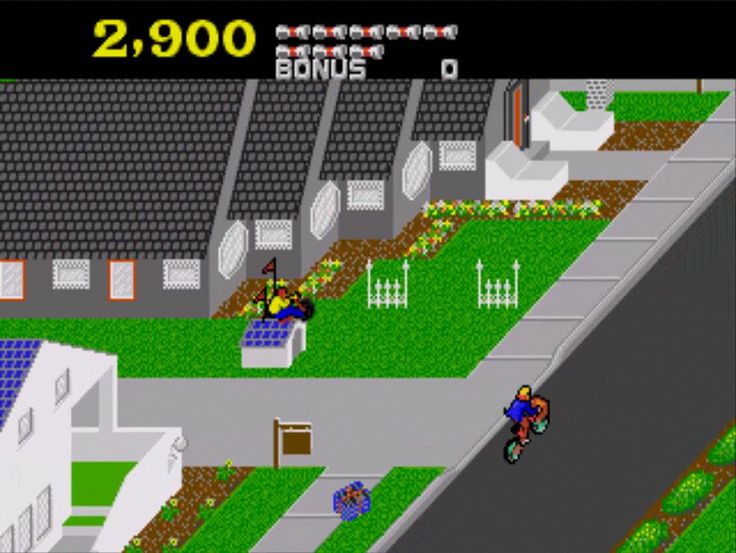 PAPERBOY SEGA MEGADRIVE CRAZY THUMBS