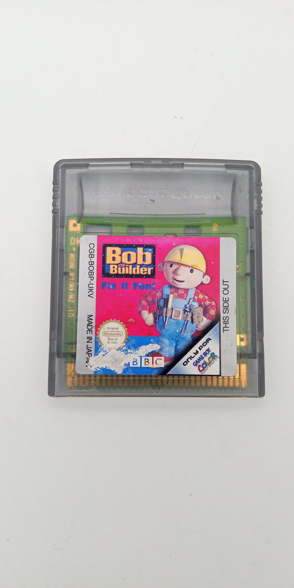 BOB THE BUILDER FIX IT FUN GAME BOY COLOR | CRAZY THUMBS