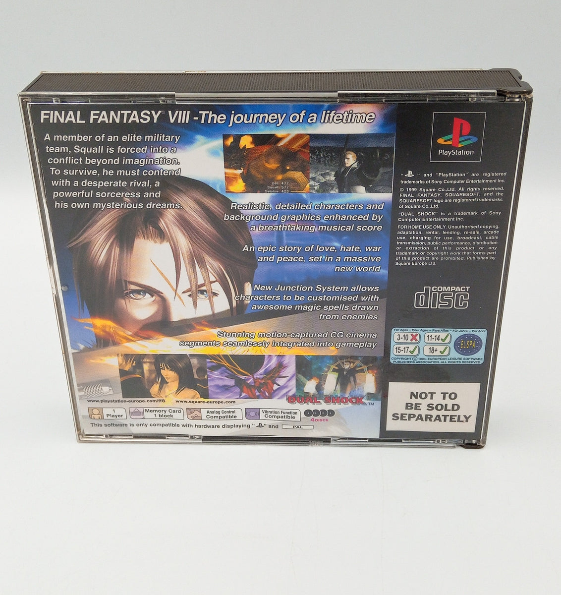 FINAL FANTASY VIII PLAYSTATION 1 | CRAZY THUMBS