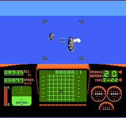 TOP GUN SECOND MISSION NES CRAZY THUMBS